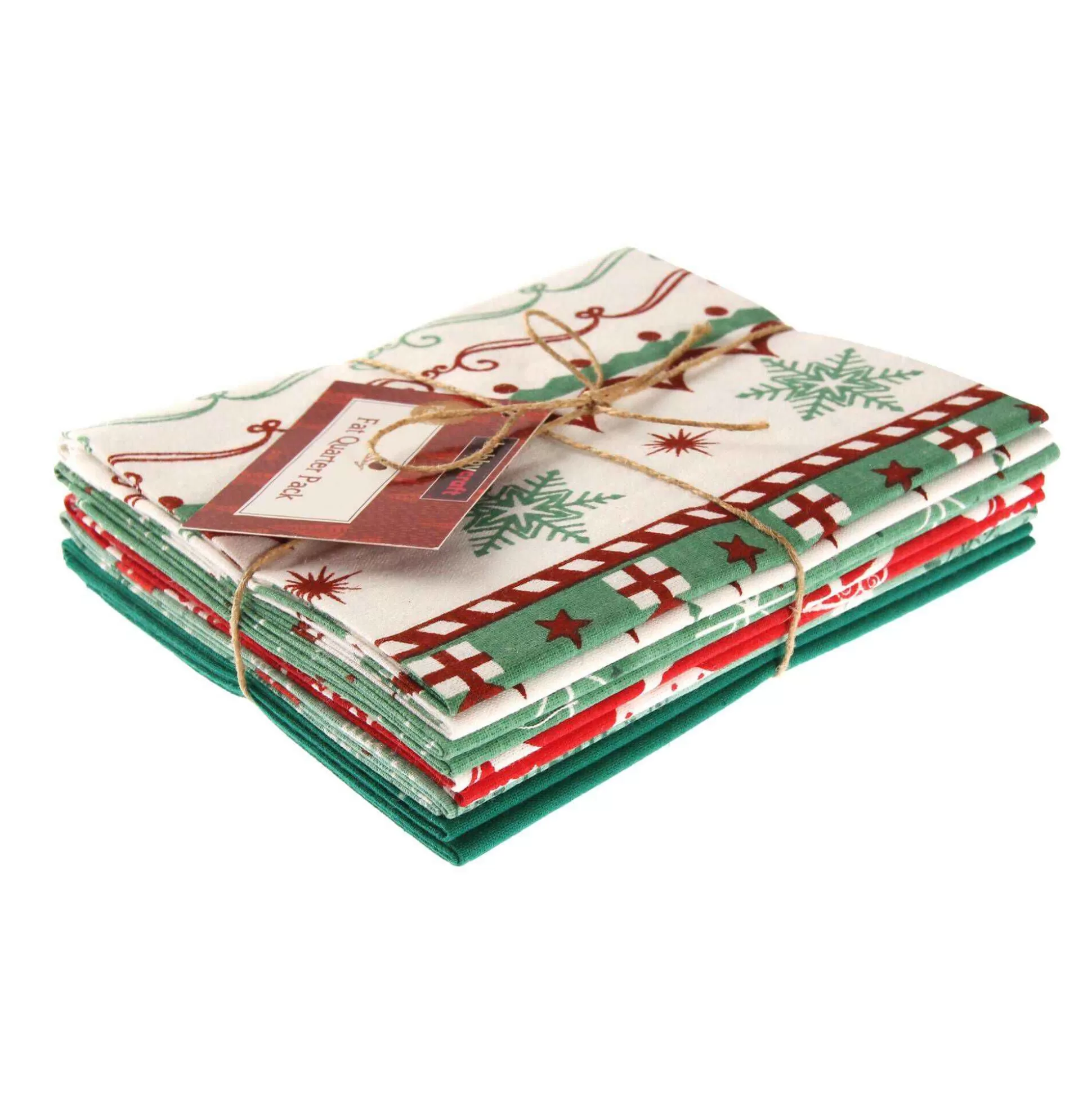 Reindeer Print Cotton Fat Quarters 5 Pack-Hobbycraft Discount « Craft ...