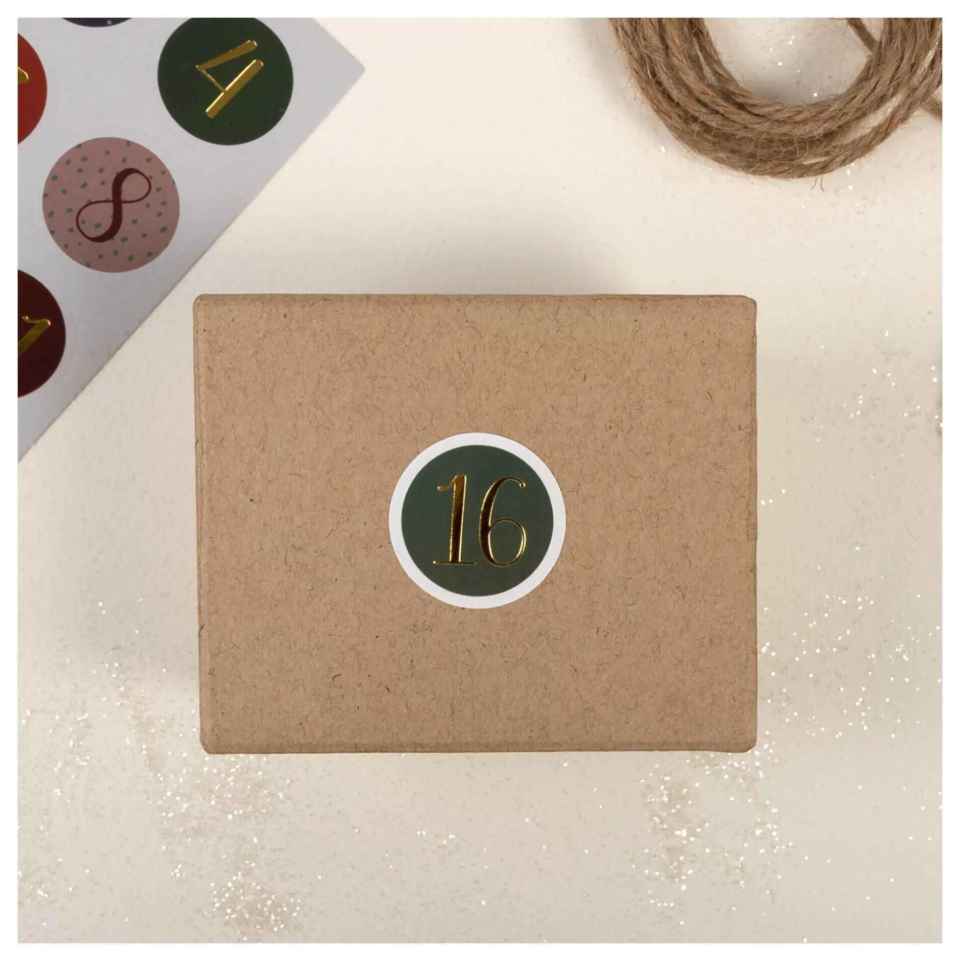 Round Christmas Countdown Stickers 25 Pack-Hobbycraft Cheap « Craft ...